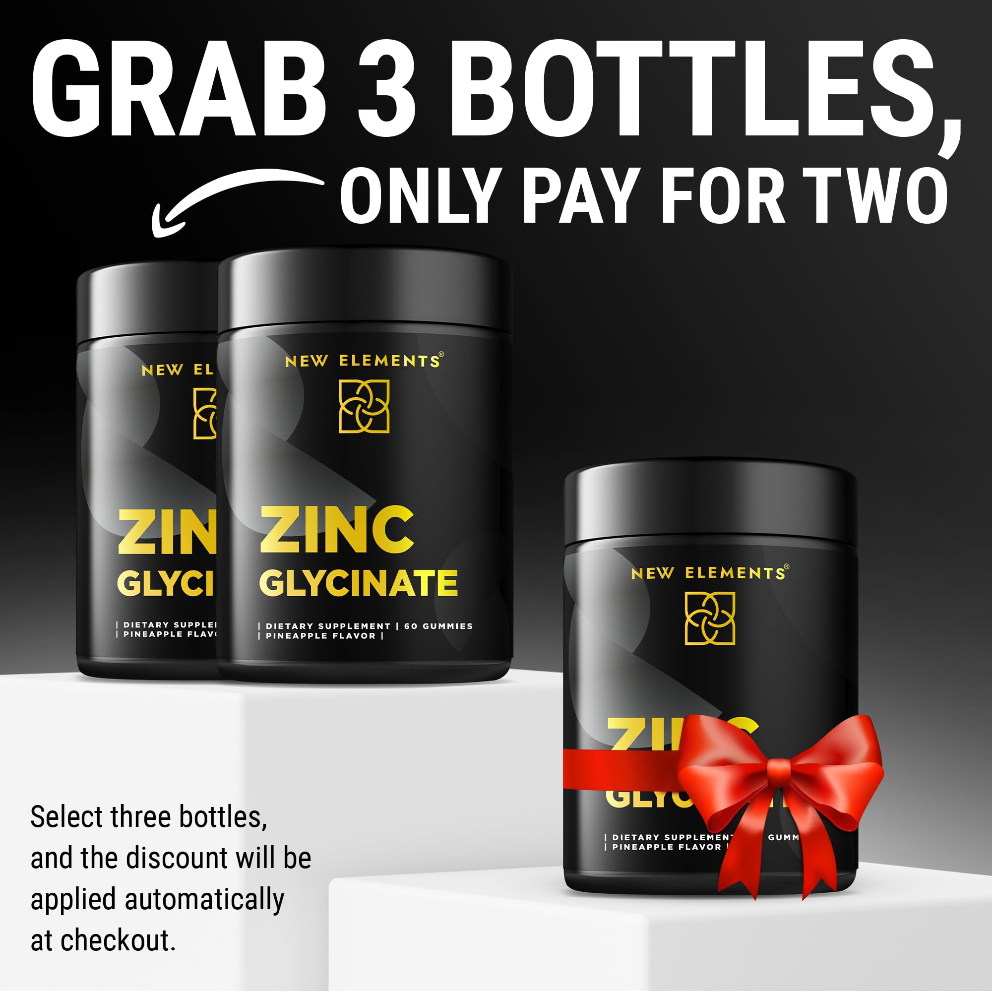 natural pineapple flavor zinc gummies