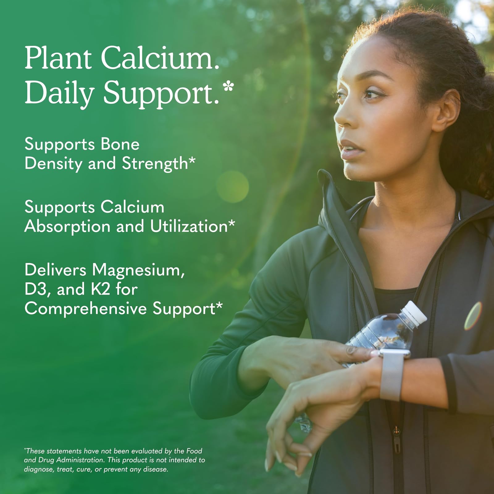 natural plant-based calcium source