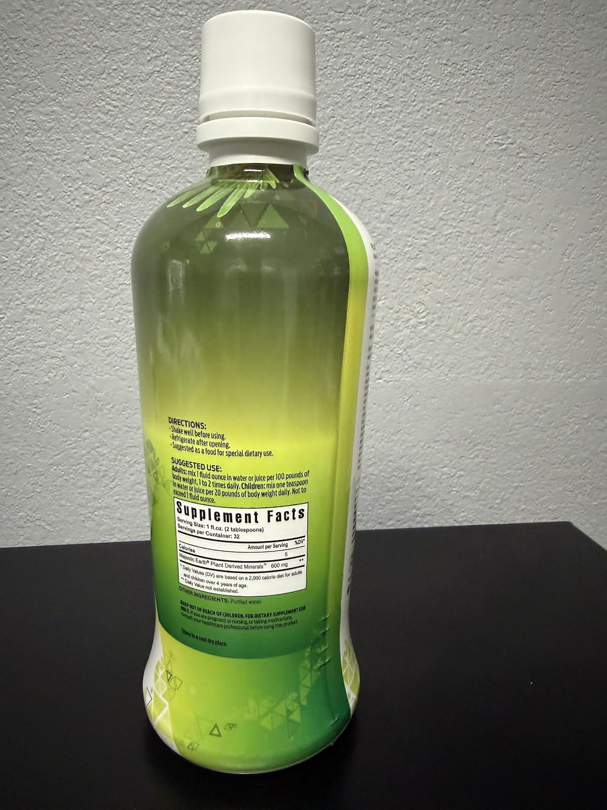 Natural plant minerals for vitality