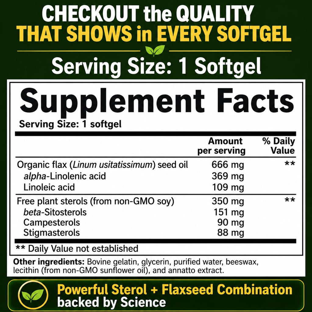 natural plant sterols for vitality