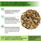 natural plantain leaf infusion