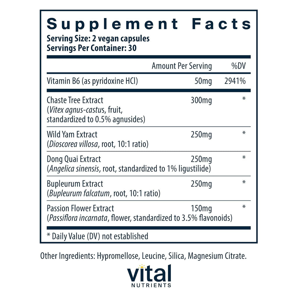 natural PMS relief capsules for women