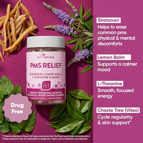 Natural PMS Relief Supplement for Women