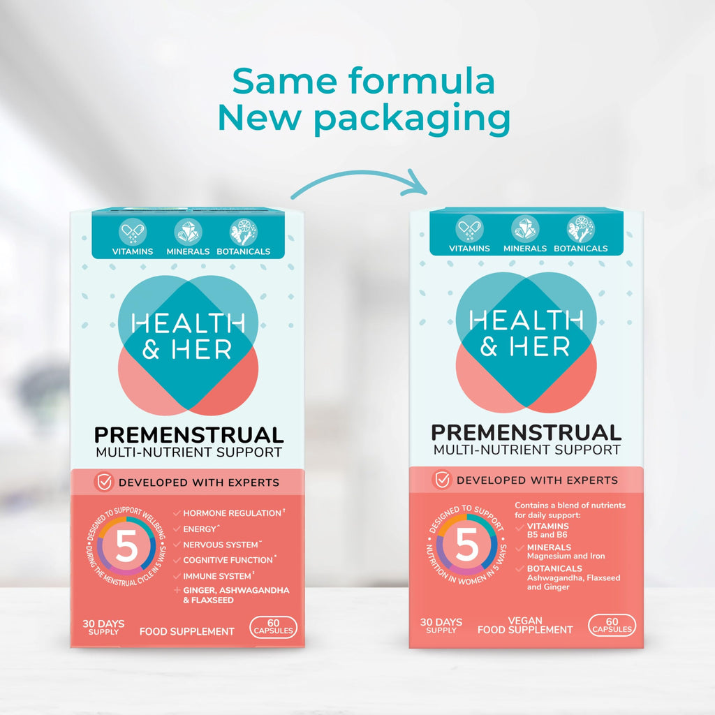 natural PMS relief with vegan ingredients