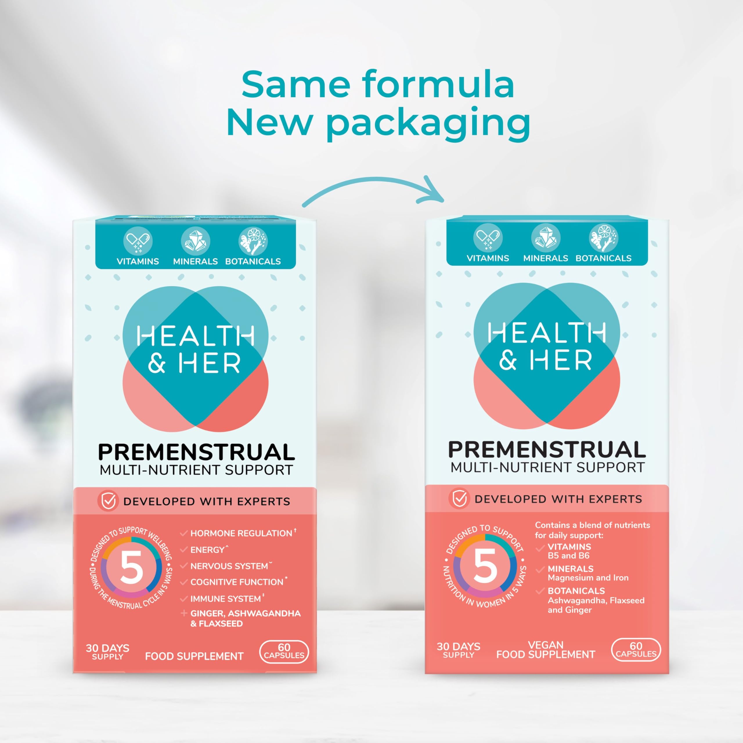 natural PMS relief with vegan ingredients