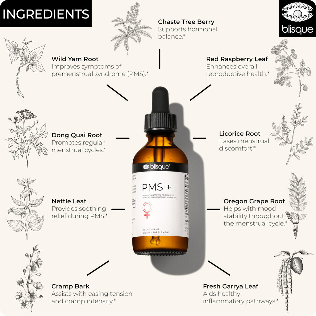 Natural PMS support for women’s health