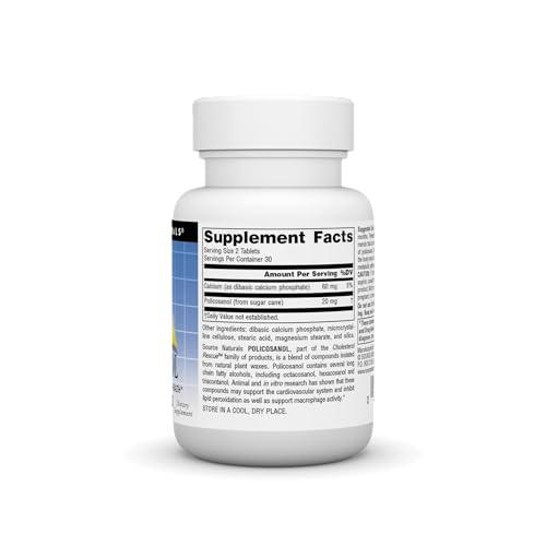 Natural policosanol for cholesterol management