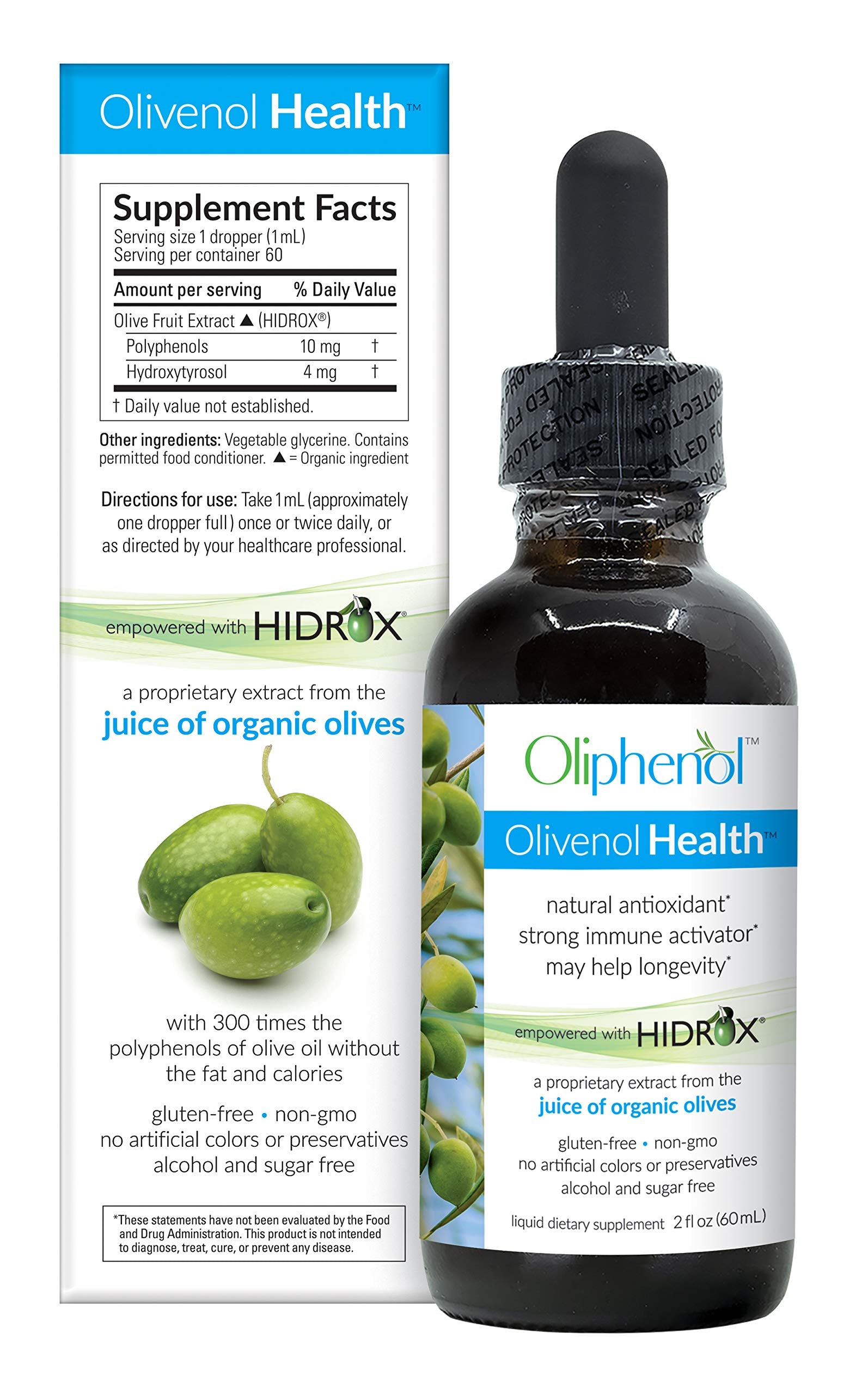 natural polyphenols in olive leaf
