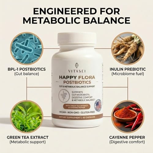 natural postbiotic supplement for gut