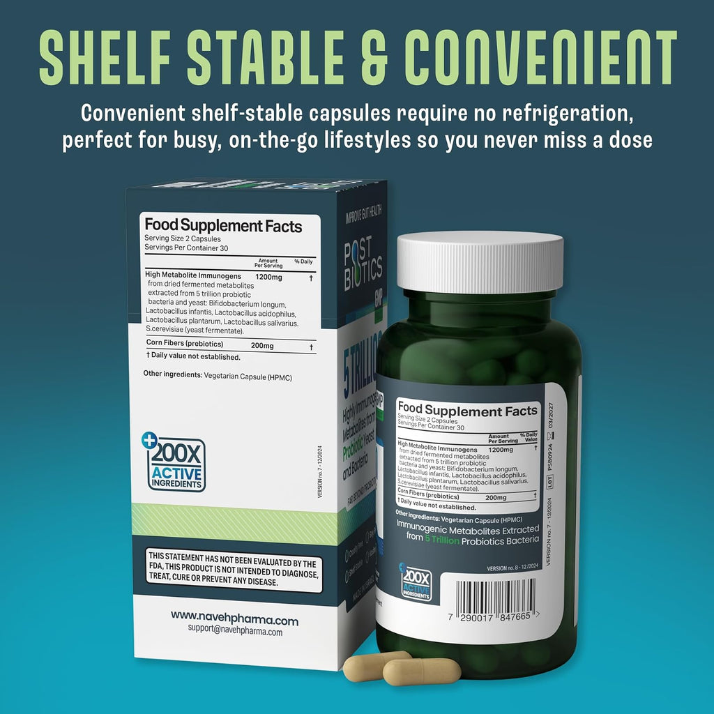 natural postbiotics for overall health