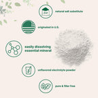 natural potassium chloride for electrolyte balance