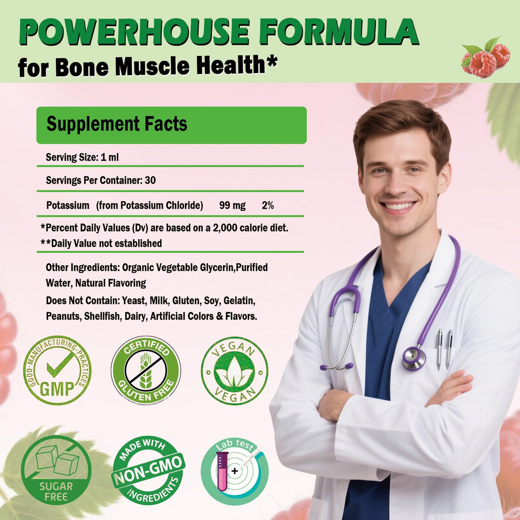 natural potassium chloride for electrolyte balance