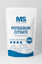 Natural potassium citrate for electrolyte balance