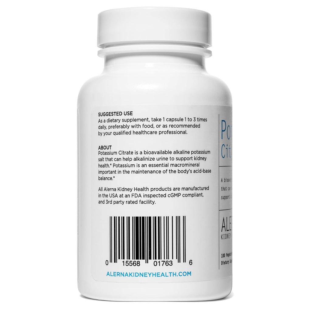 natural potassium citrate for health