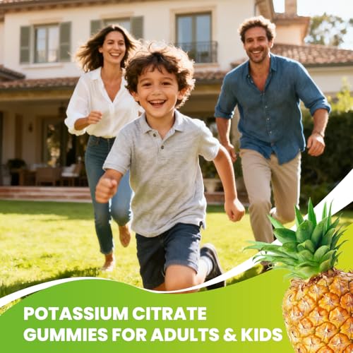 Natural potassium citrate for wellness
