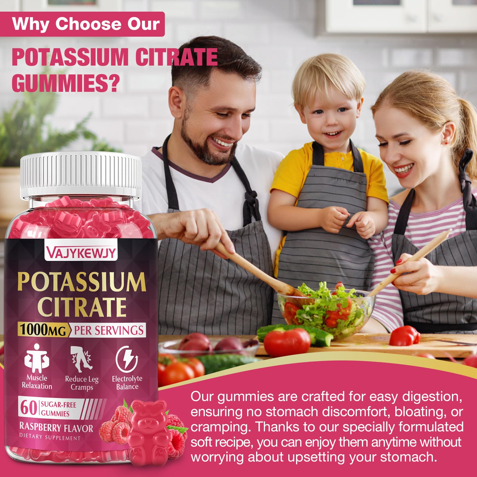 natural potassium citrate for wellness