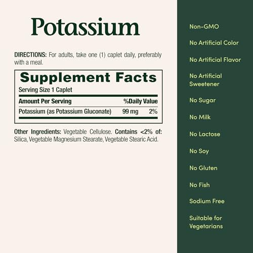 natural potassium for active lifestyles
