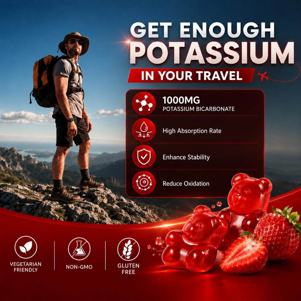Natural potassium for daily wellness