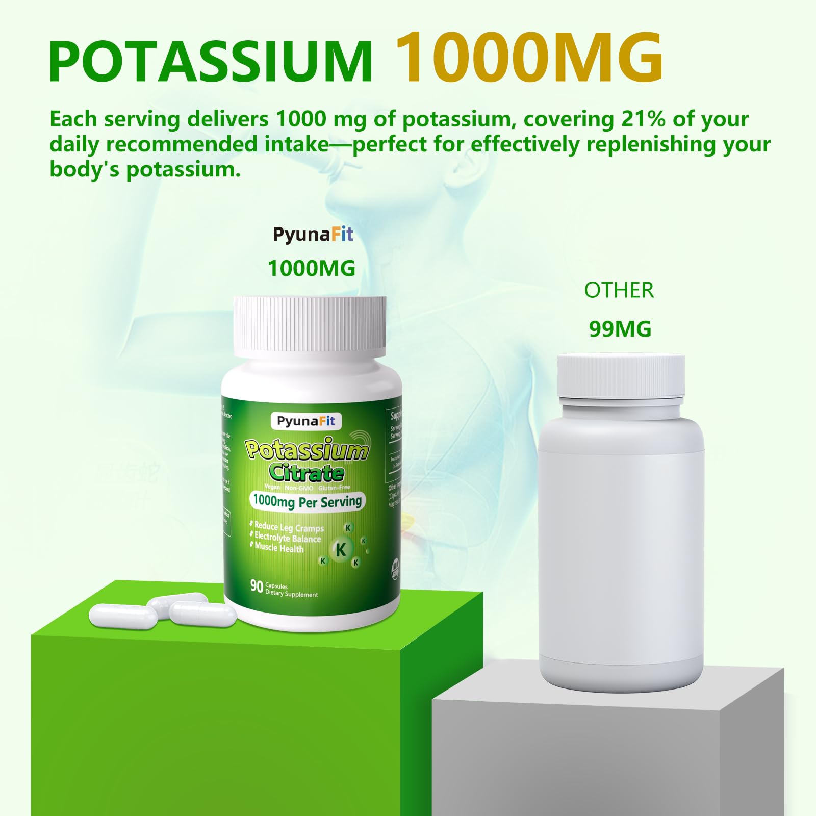 natural potassium for healthy muscles