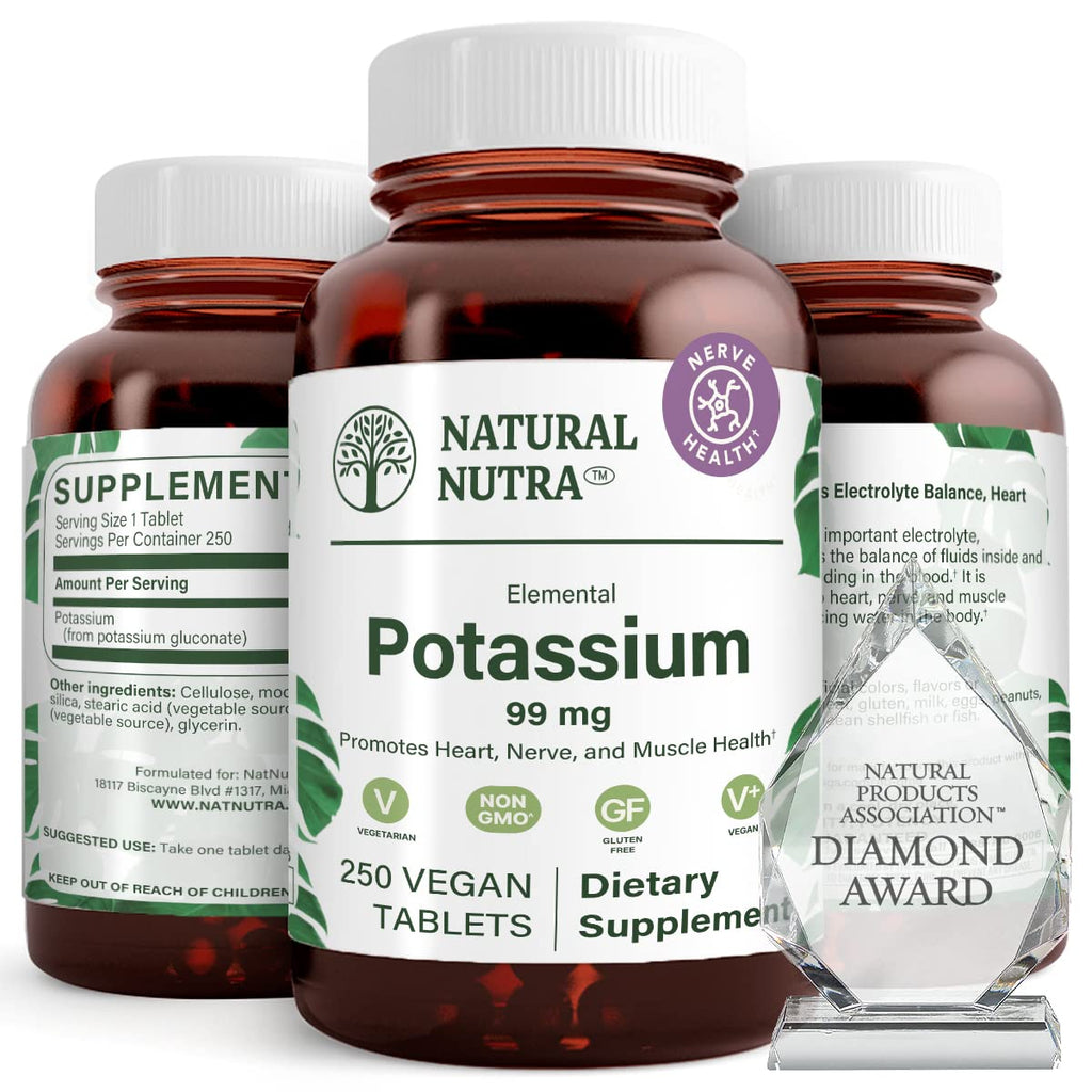 natural potassium gluconate supplement