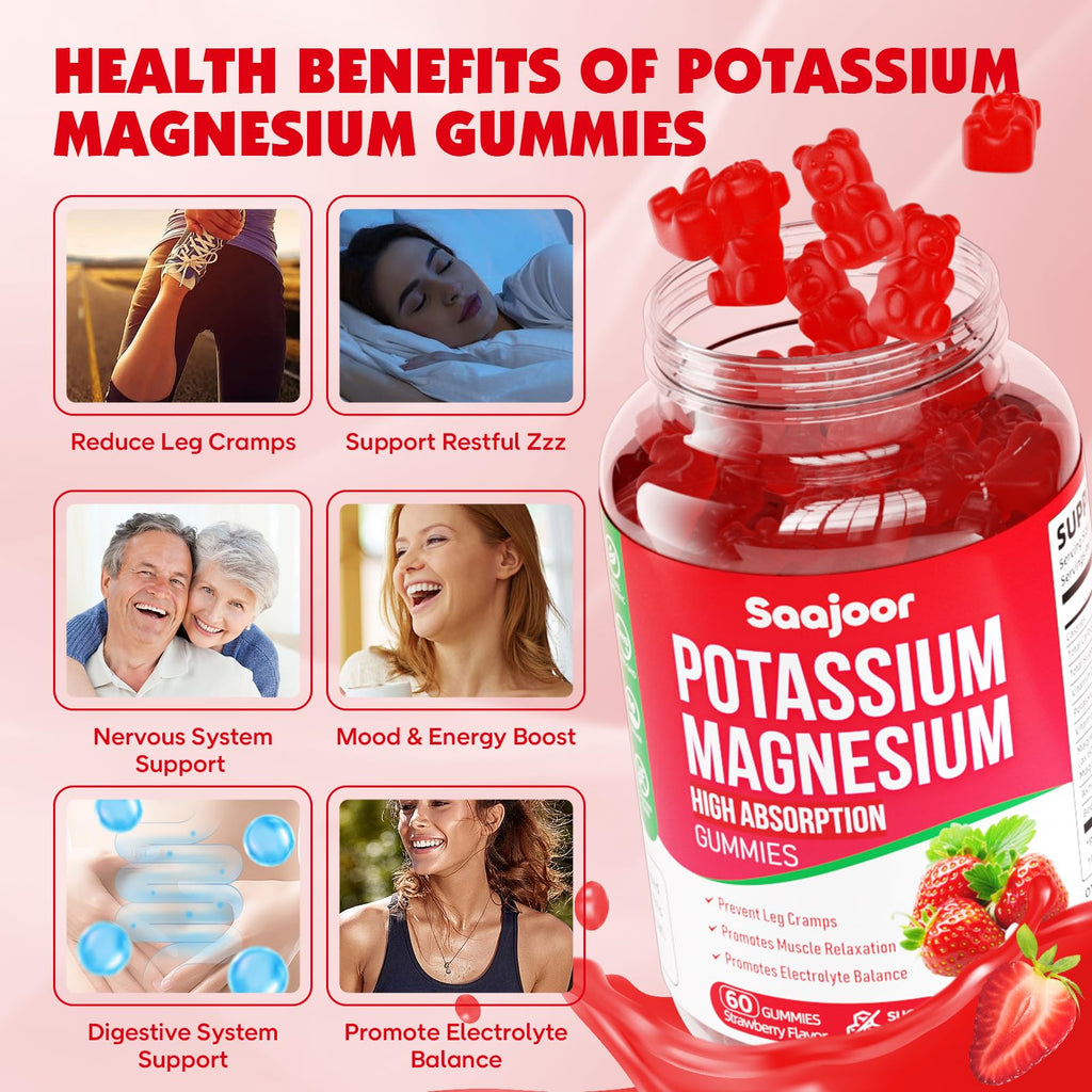 natural potassium gummies for muscle health