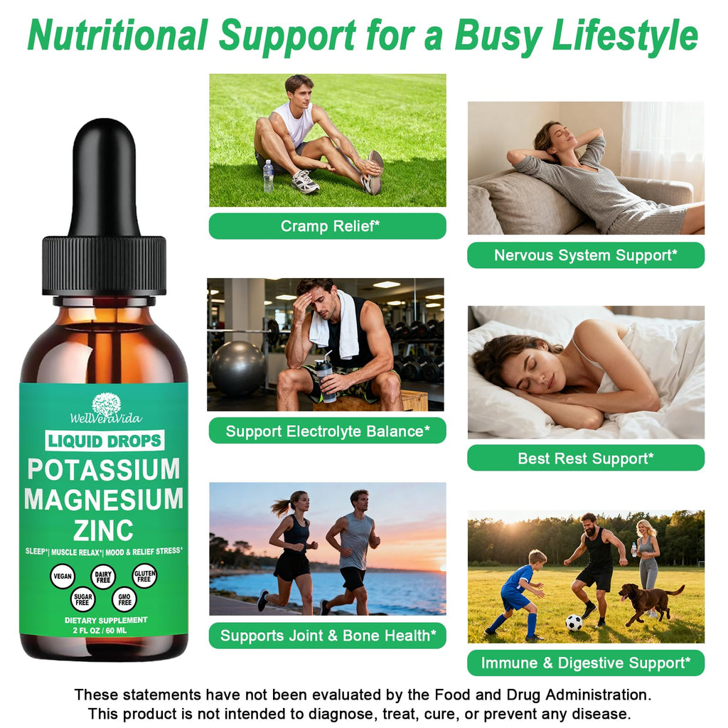 natural potassium magnesium blend benefits