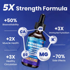 natural potassium magnesium drops for wellness