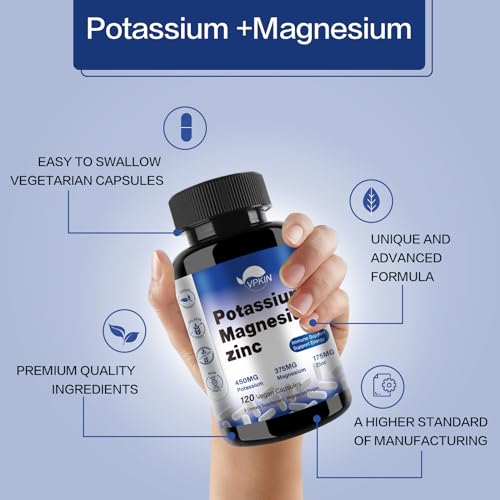 natural potassium magnesium for muscle health