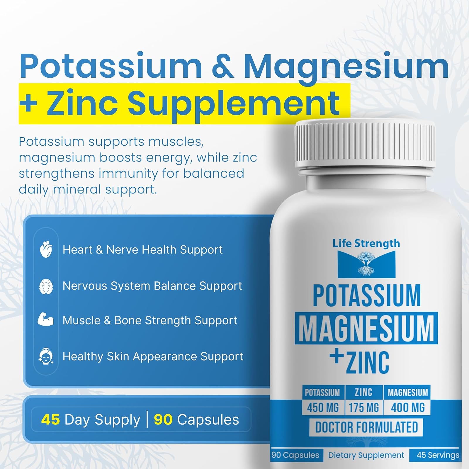 natural potassium magnesium for muscle health
