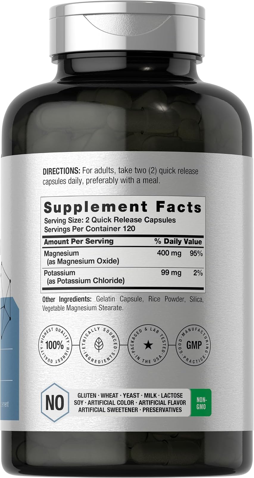 natural potassium magnesium supplement