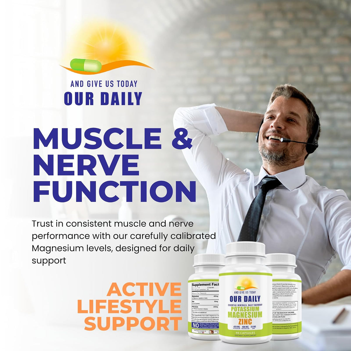 natural potassium magnesium zinc for energy