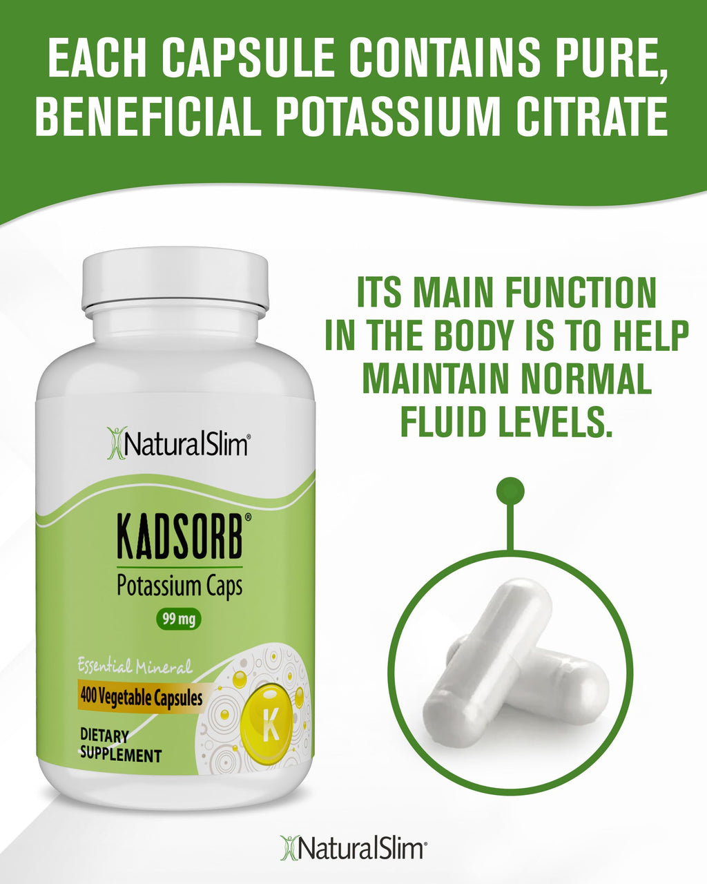 Natural potassium source for active lifestyles