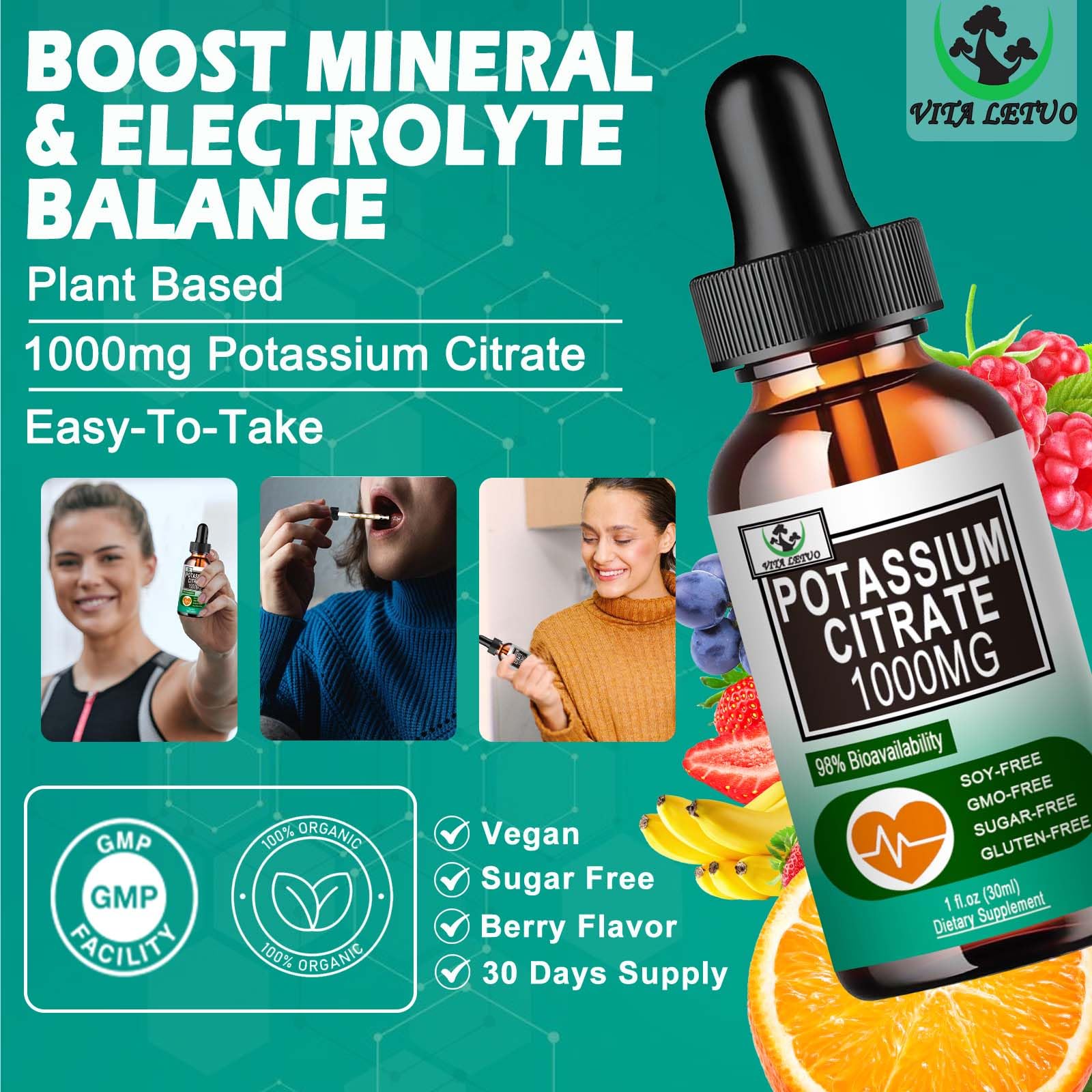 natural potassium source for athletes