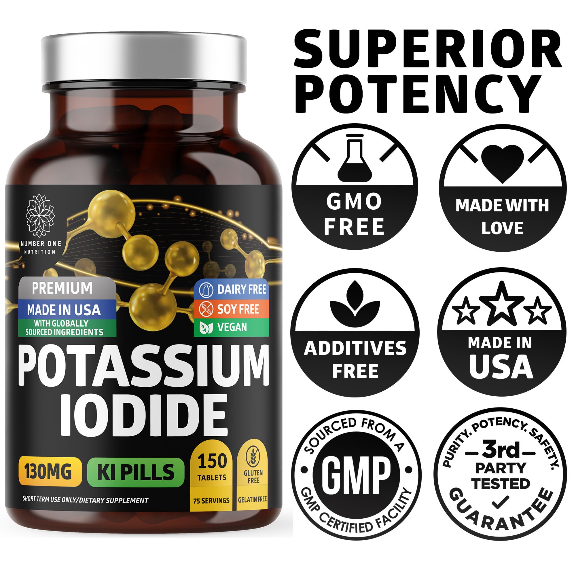 Natural potassium source for daily use