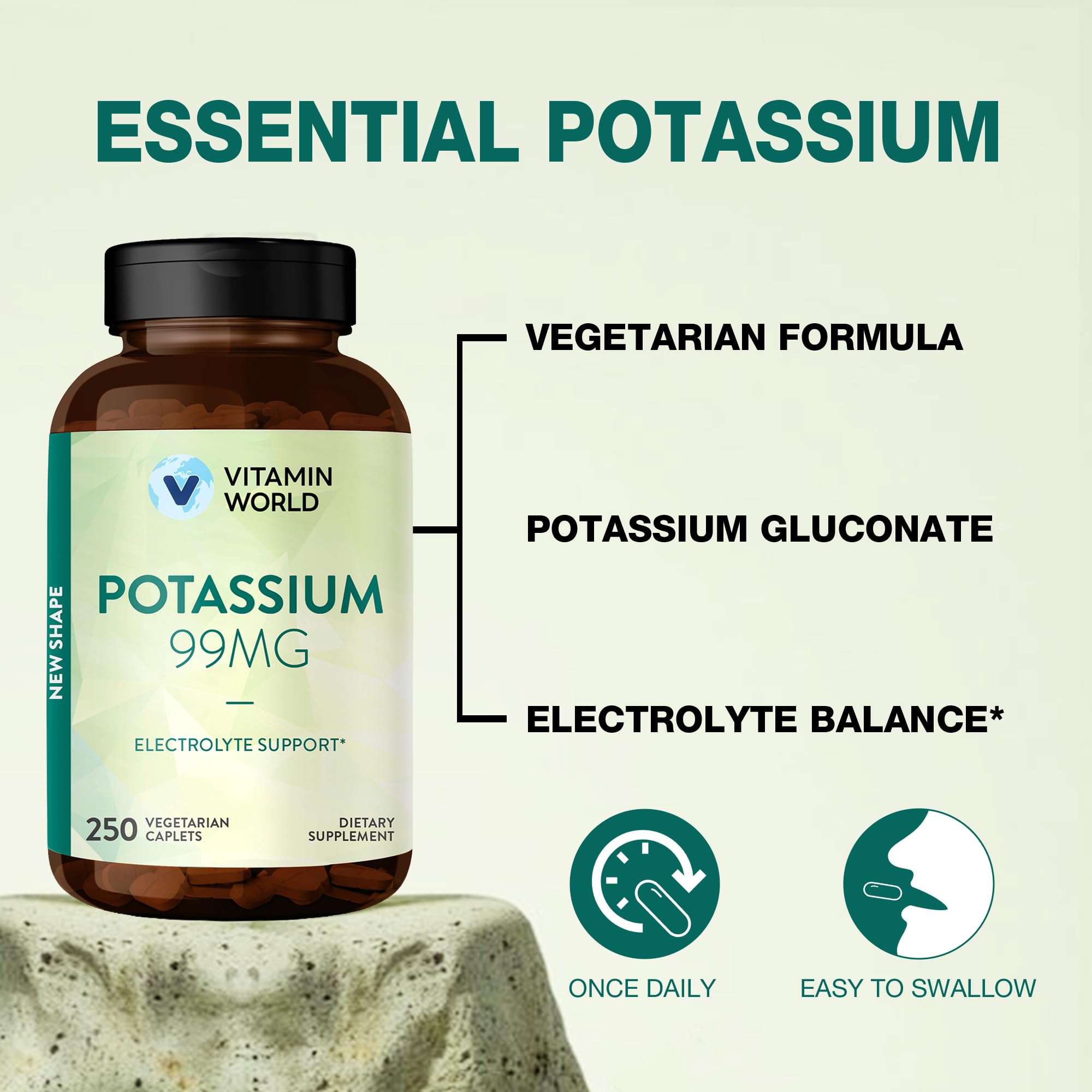 natural potassium source for electrolyte balance