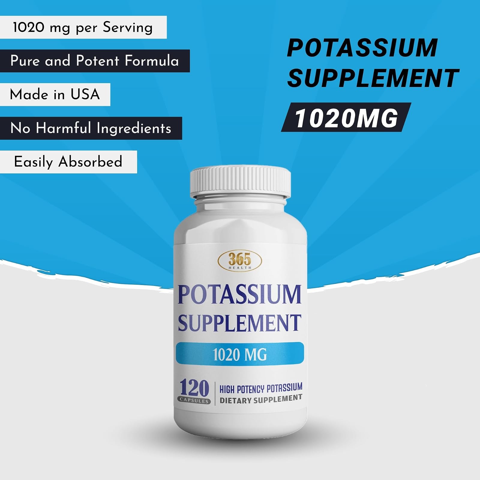 natural potassium source for energy