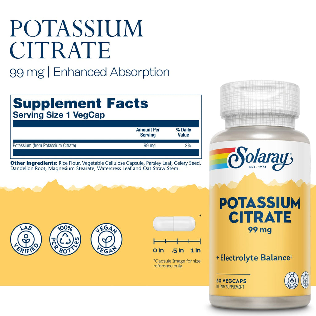 Natural potassium source for energy