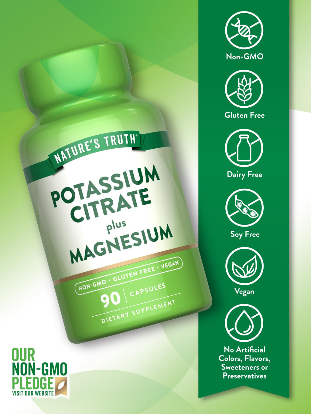 Natural potassium source for energy