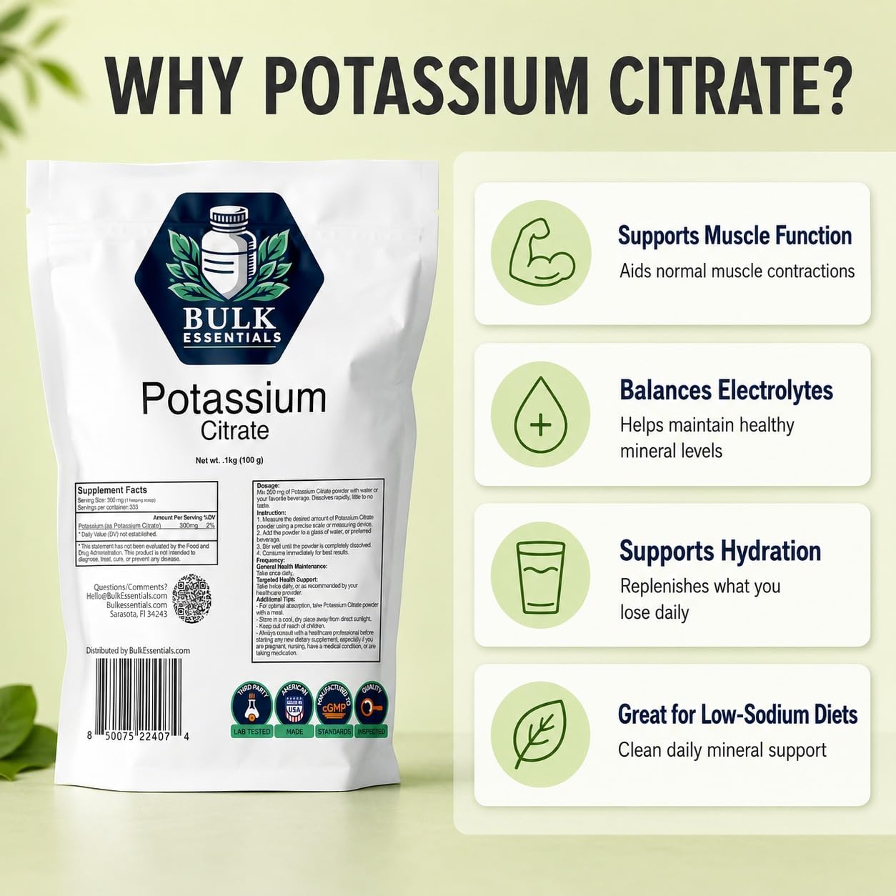 natural potassium source for health