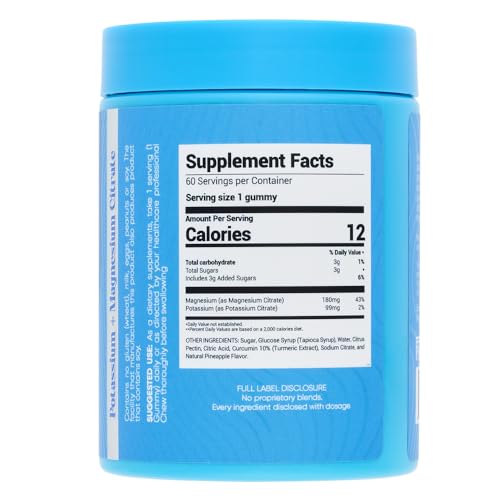 Natural potassium source for wellness