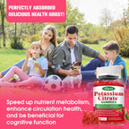 Natural potassium source in gummies