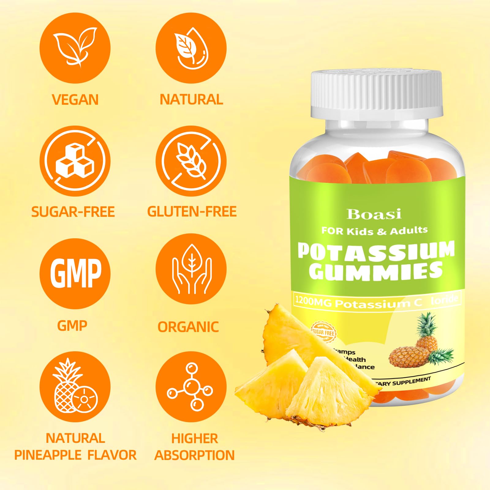 natural potassium source in gummies
