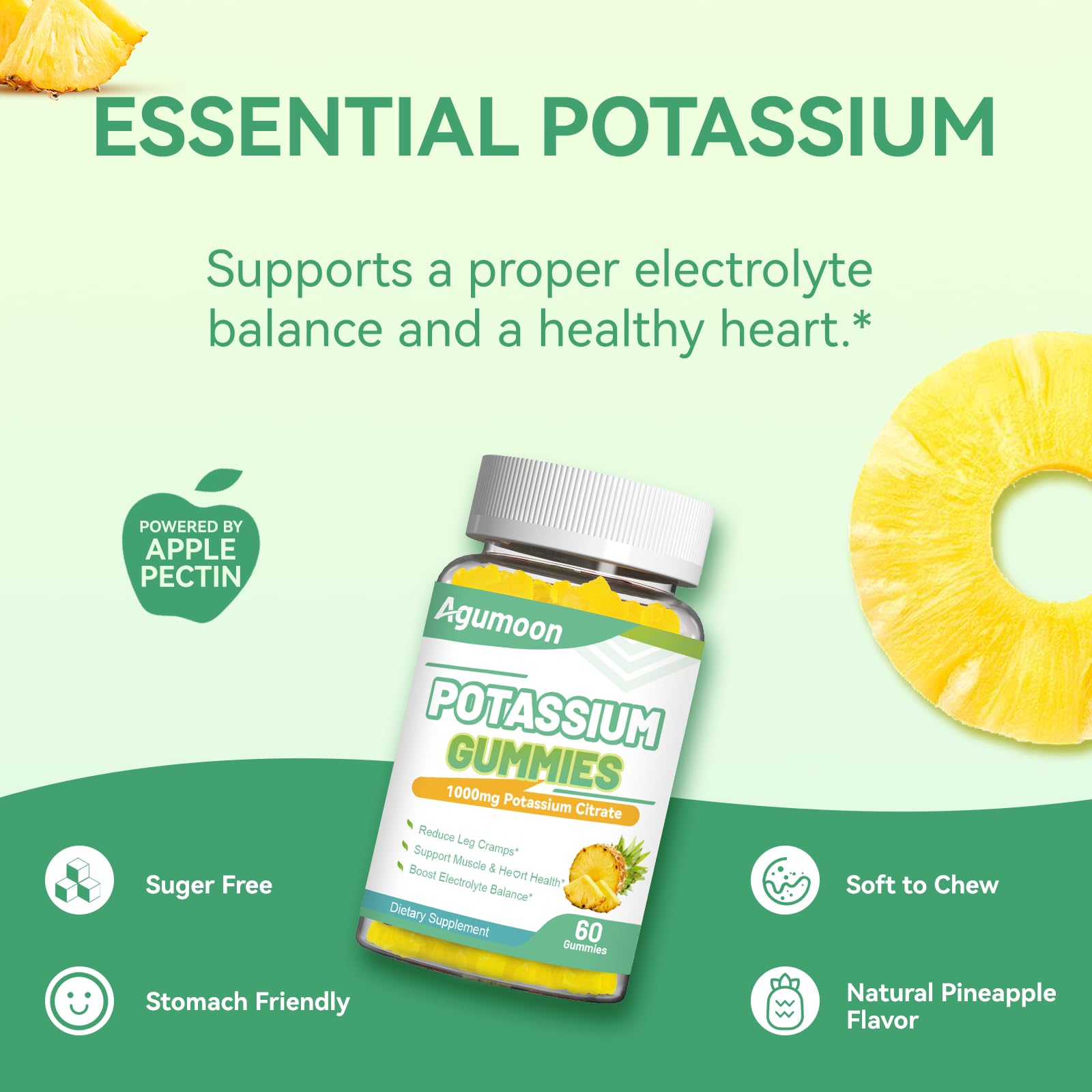 natural potassium source in gummies