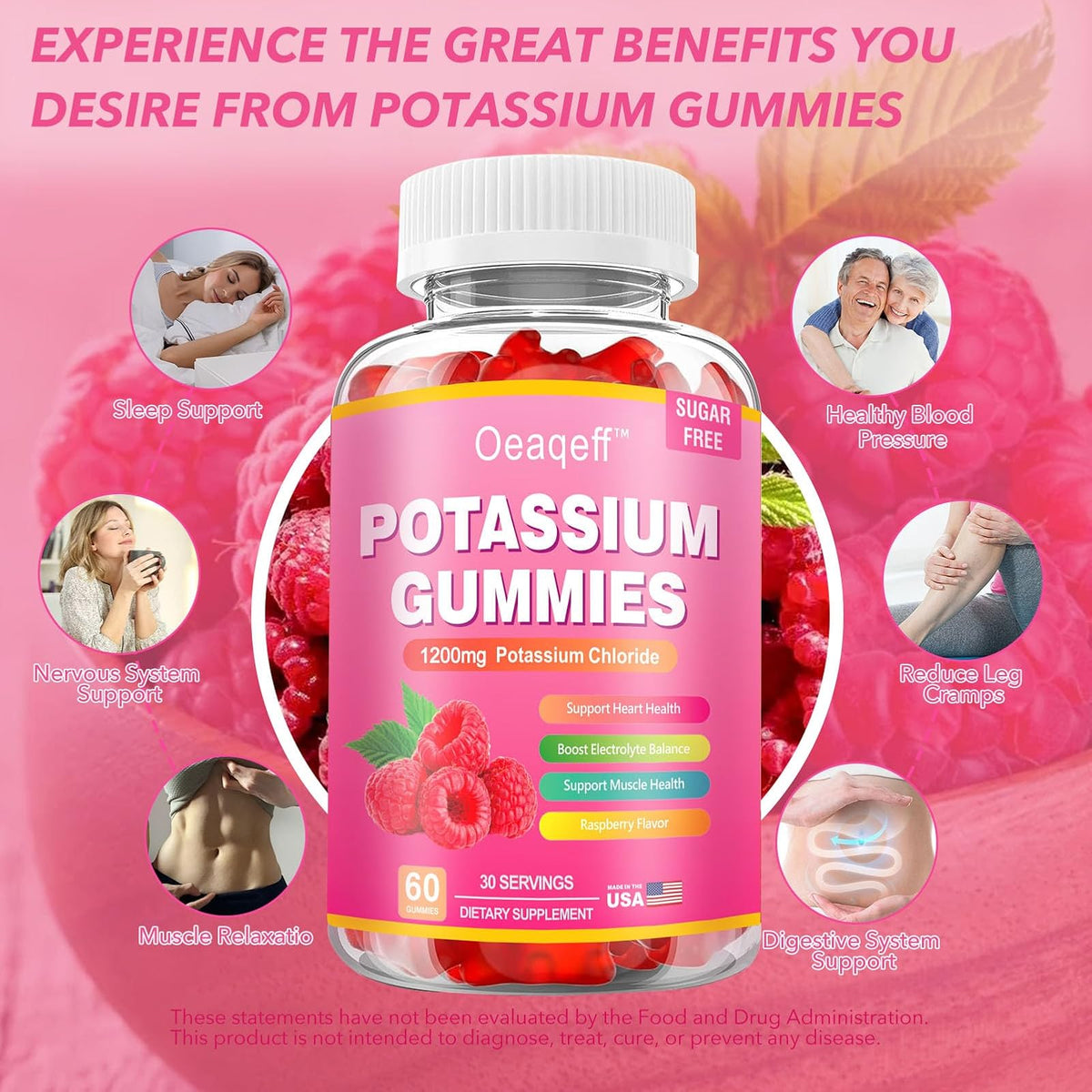 natural potassium source in gummy form