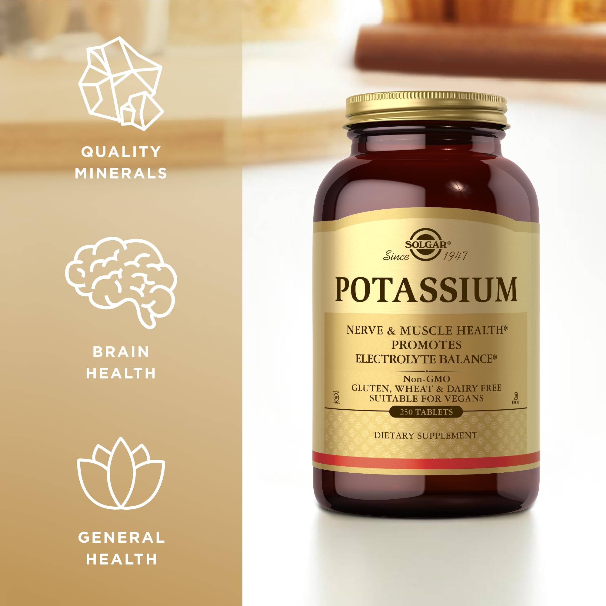 natural potassium source tablets