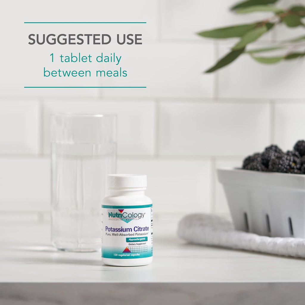 Natural potassium supplement for energy
