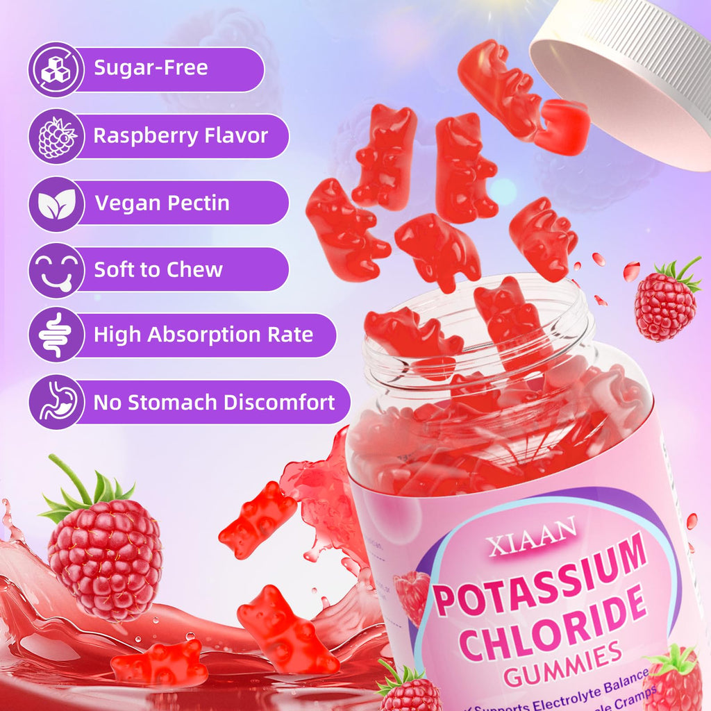 natural potassium supplement gummies