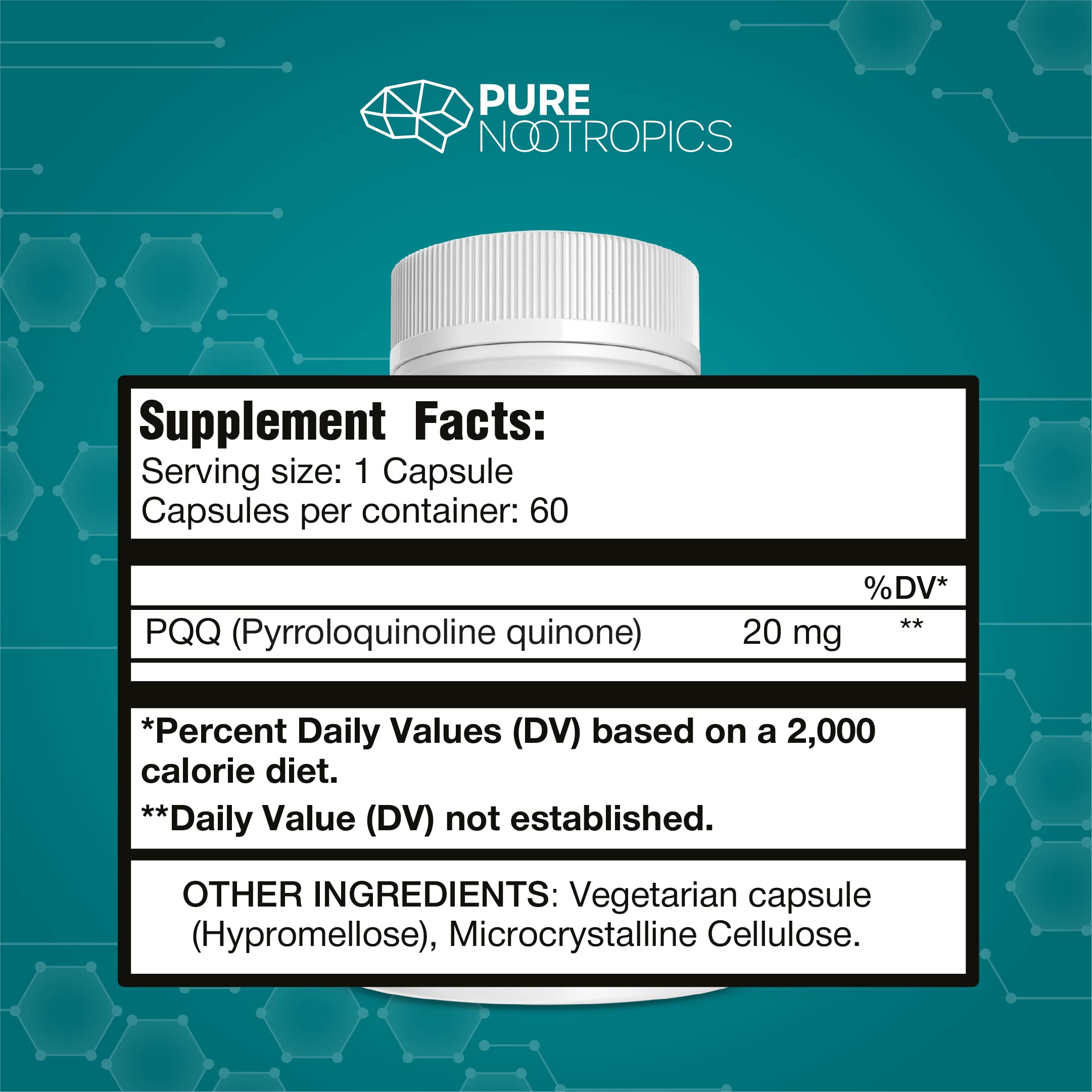 Natural PQQ for optimal health