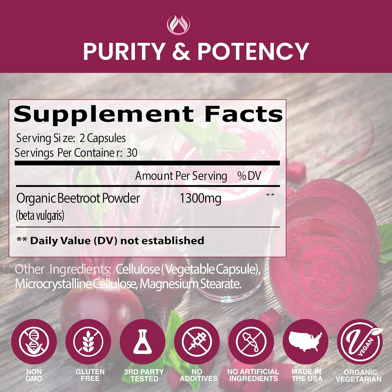 natural pre-workout beetroot supplement