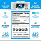 Natural pre-workout powder for workouts